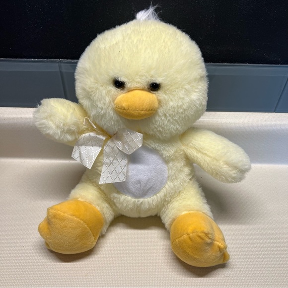 Toys | Kellytoy Yellow Baby Chick 1 Very Soft Plush With Gold Glitter ...